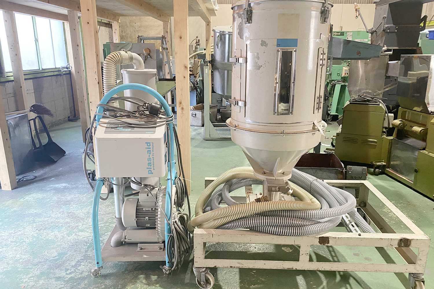 松井製作所の中古吸引輸送装置（ジェットローダー）【JL4-6VC-J-OP】を入荷致しました。